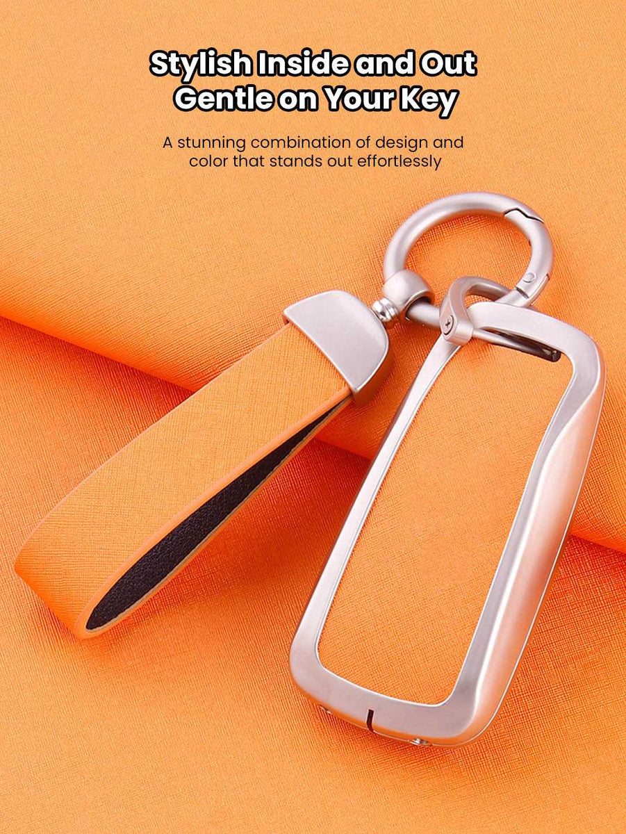 Audi Key Fob Cover with Leather & Metal Frame – Martoffes Store