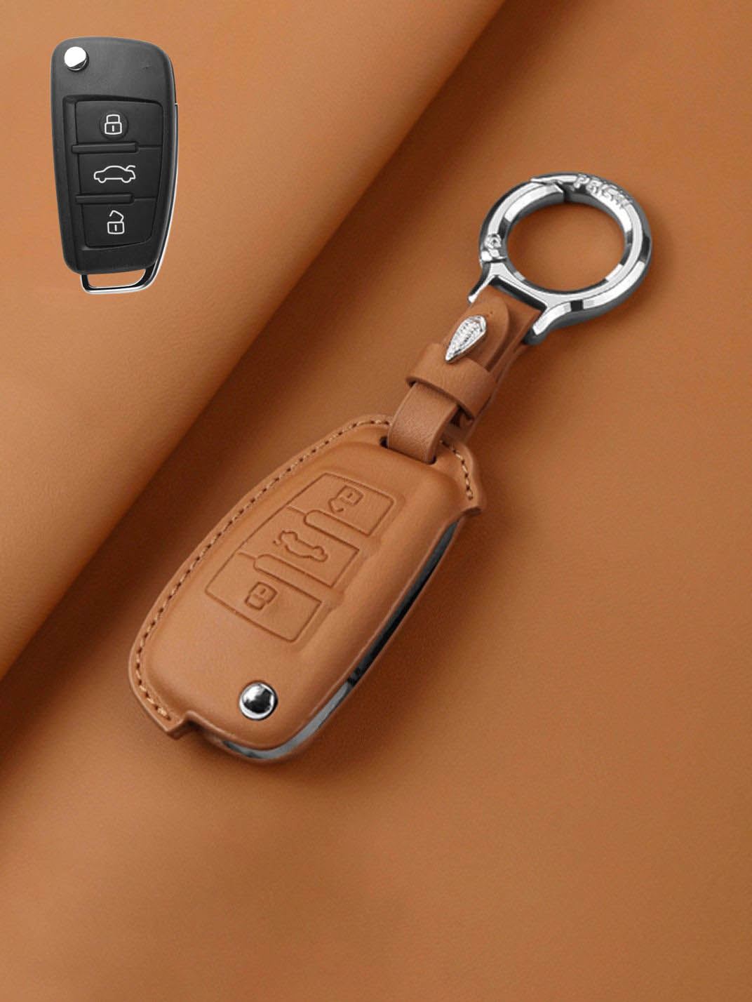 Premium Genuine Leather Audi Key Cover – Martoffes Store